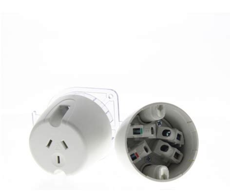 Single Surface Socket 10a 3pin White Surface Socket Switches And Sockets All Categories