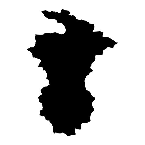 Ghizer District Map Administrative Division Of Pakistan Illustration