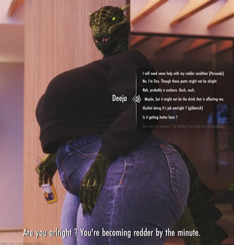 Rule 34 Anthro Argonian Bethesda Softworks Big Breasts Breasts Coolmaster98 Deeja Female Obese