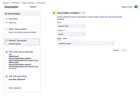 How To Parse Issues Description Using Automation Jira Atlassian