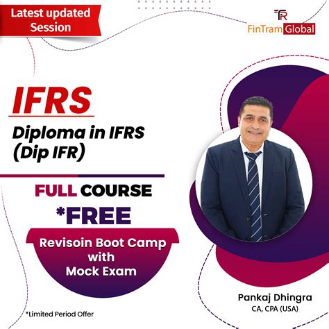 Acca Diploma In Ifrs Course Fees Acca Dipifr Fintram