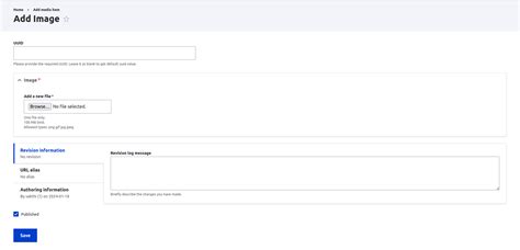 Custom UUID Drupal Org