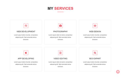 Our Service Section Design Graphic By Themeplaza · Creative Fabrica