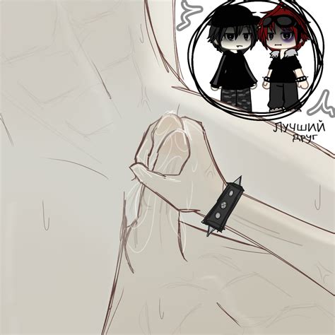 Rule 34 Black Hair Cock Cum Drip Dick Emo Friends Frotting Gacha