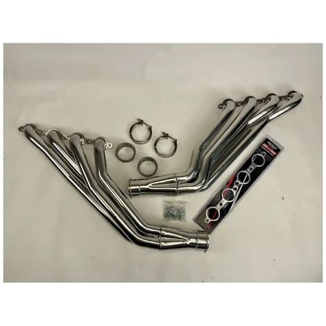 1955-1957 Chevy LS 1-7/8 Ceramic Coated Long Tube Headers | BRP Hot Rods