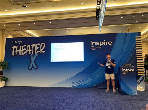 liu zhang on linkedin alteryxinspire dataanalytics conference