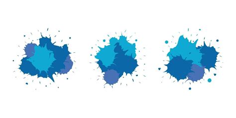Set Of Ink Splashes Color 36129240 Vector Art At Vecteezy Set Of Ink Splashes Color 36129240 Vector Art At Vecteezy