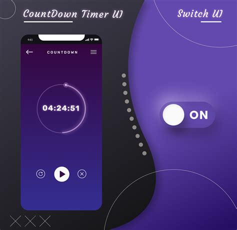 Day Countdown Timer UI Switch UI On Behance