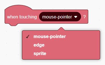 The When Touching Object Block Creaticode Scratch Forum