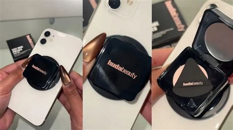 Así Es El Pop Socket Viral Con Maquillaje De Huda Beauty