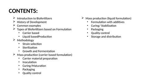 Biofertilizer Production Methodologypptx