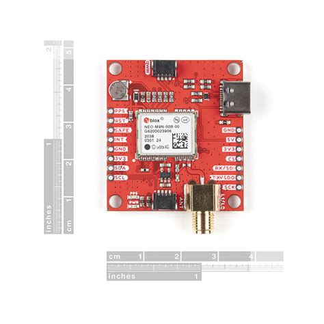 SparkFun GPS Breakout NEO M9N SMA Qwiic