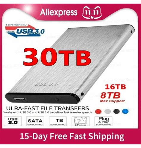 휴대용 외장 하드 디스크 30 고속 16 테라바이트 대용량 저장 장치 Usb30 인터페이스 8 테라바이트 4 테라바이트 2 테라바이트 메모리 금속 소재