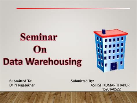 Data Warehousing Ppt Pptx