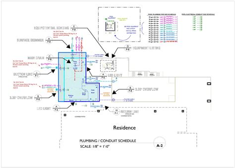 Residential Plumbing Layout Plan