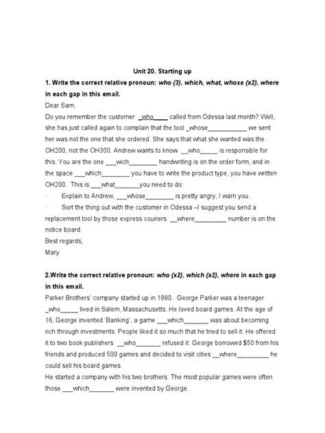 unit 20 workbook pdf