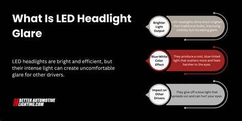 Led Headlight Glare Reduce Risks And Drive Safely Better Automotive