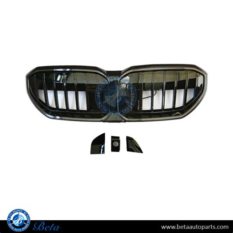 Bmw 5 Series G60 2024 Up Radiator Grille With Led Gloss Black Ch