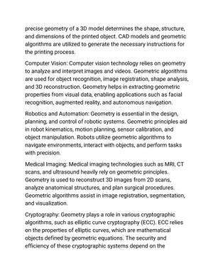 Introduction To Geometry Symmetry Symmetry Refers To A Balanced Arrangement Of Parts Or