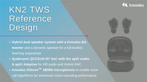 Knowles Corporation On Linkedin Kn2 Tws Reference Design