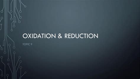 Oxidation Reduction Redox Reactions Explained