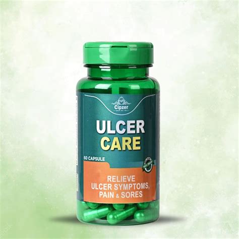 Buy Cipzer Ulcer Care 60 Capsules Relieve Peptic Stomach Symptons
