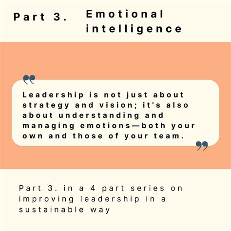 Md Mohib Uddin On Linkedin Emotional Intelligence Is Key To Effective Leadership Fostering…