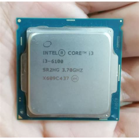 I3 6100 Socket 1151 Gen 6 สภาพดีใช้งานได้ปกติครับ Shopee Thailand