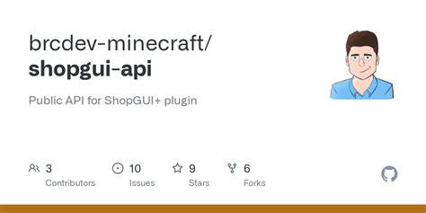 Github Brcdev Minecraft Shopgui Api Public Api For Shopgui Plugin