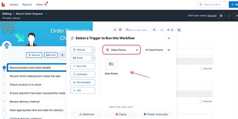 Zoho Forms Process Street Integration