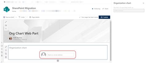 The Org Chart Web Part In Sharepoint Online One Minute Office Magic