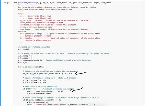 Gradient Descent Function Question Supervised Ml Regression And