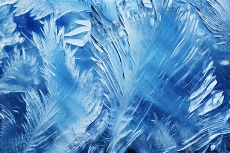 Frozen Ice Patterns On Yellow Images Creative Store 127212