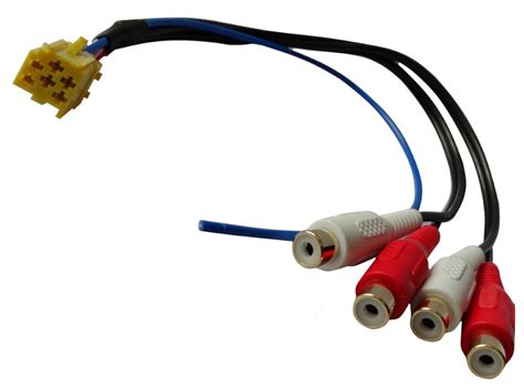 Mini ISO 4RCA переходник для магнитолы на Лада Веста, Гранта, Калина ...