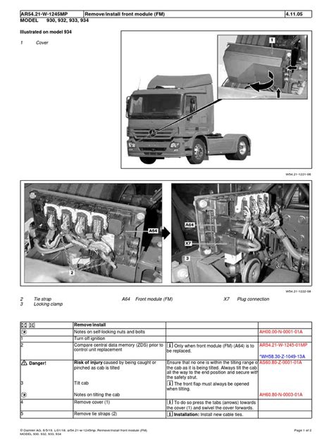 Remove Install Front Module Fm Pdf Pdf Electrical Connector