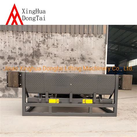 Stationary Edge Of Dock Leveler Lift Bridge Loading Leveller For