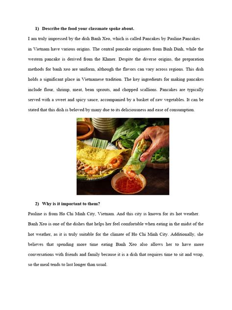 Reflection Example Pdf Pancake Vietnam