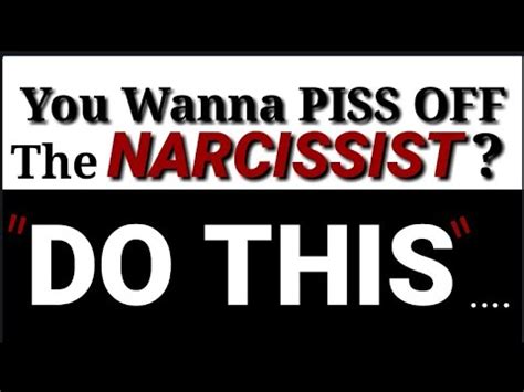 Payback The NARCISSIST· How 2 Piss Off A NARCISSIST - YouTube