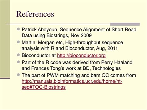 PPT NGS Data Analysis In R Biostrings And Shortread PowerPoint Presentation ID