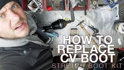 HOW TO replace CV boots. stretch CV boot using a cone. Clio mk2 172, 182 etc CV boot replacement ...