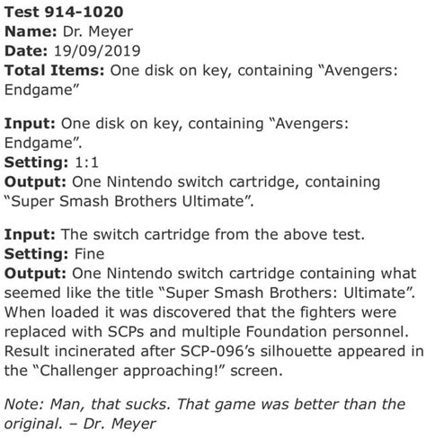 the 914 testing logs are wild r scp