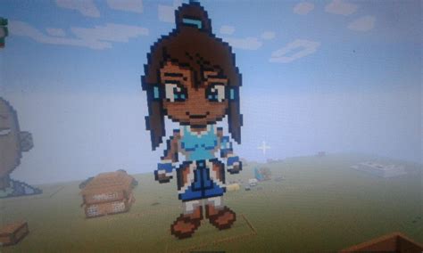 Made Korra In Minecraft Rthelastairbender