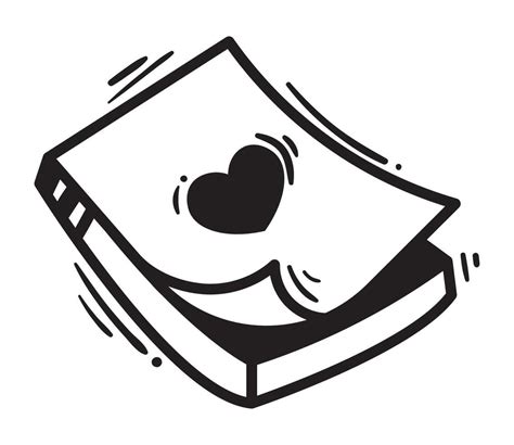 Note Love Doodle Icon Isolated Vector Art At Vecteezy