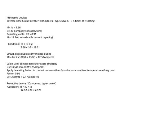 Solution Sample Design Analysis Voltage Drop And Short Circuit Analysis For Residential