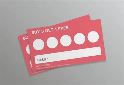 Maximize Customer Loyalty With 12 Customizable Reward Card Templates