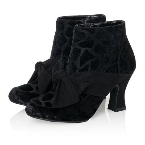 Ruby Shoo Seren Giraffe Black Ankle Boot Beryls Shoes