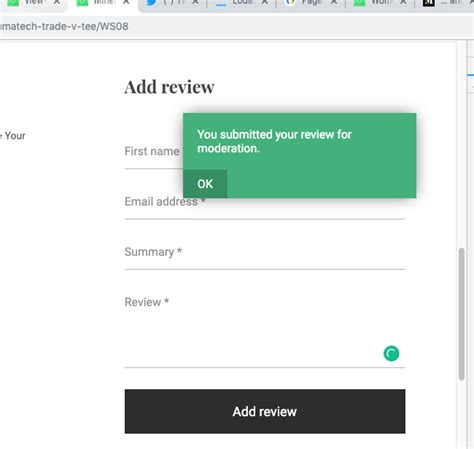 No Possibility To Add Review · Issue 2313 · Vuestorefrontvue