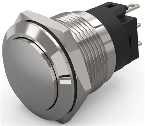 82 5561 2000 EAO EAO 82 Series Push Button Switch Latching Panel Mount 19mm Cutout SPDT