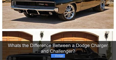 Whats The Difference Between A Dodge Charger And Challenger
