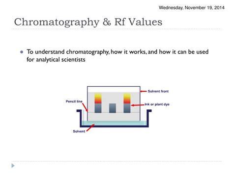 PPT - Chromatography & Rf Values PowerPoint Presentation - ID:6824475